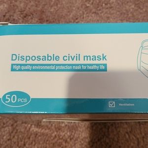 Face Masks | Accessories | 52 For22 Disposable Face Masks 5 Ct | Poshmark